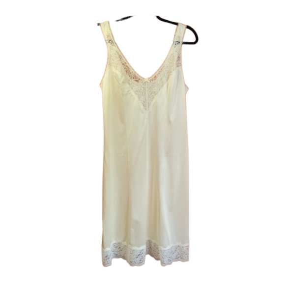 Sears | Intimates & Sleepwear | Vintage Sears Full Length Creambeige ...